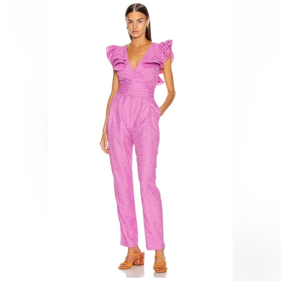 Retrofete | Pants & Jumpsuits | Retrofte Shelley Jumpsuit In Pink ...